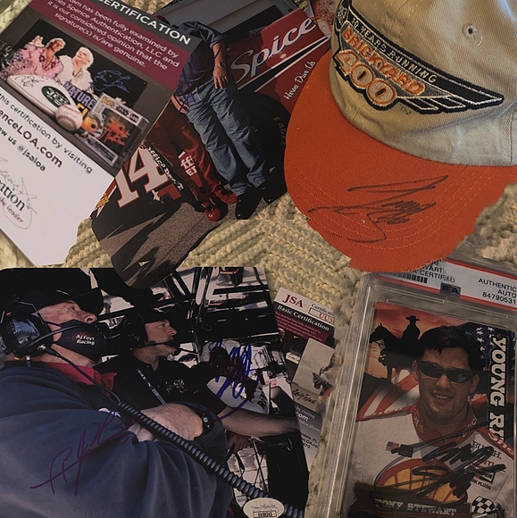 Tony Stewart | Art | Tony Stewart Autograph Collection | Poshmark